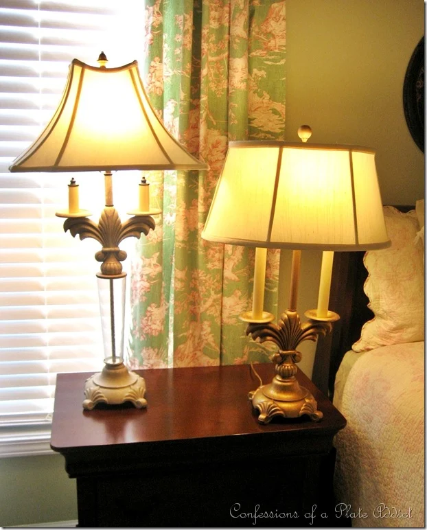 CONFESSIONS OF A PLATE ADDICT: Lamp-a-Palooza!...and...A Decor Question